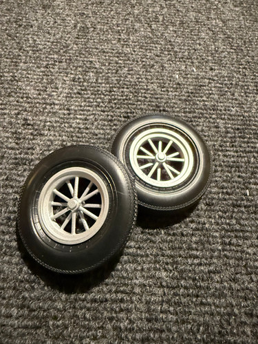 1:12 Twelve Spoke Spindle wheels (2) | 3DScaleParts