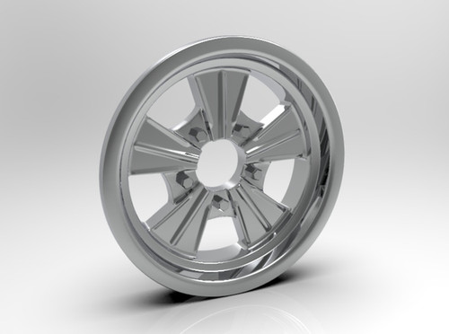 1:8 two Front Radir Style Five Spoke Wheels | 3DScaleParts