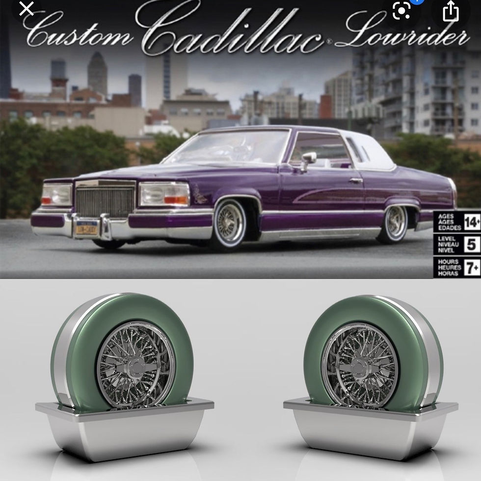 1:25 Cadillac Continental kit with wheel | 3DScaleParts