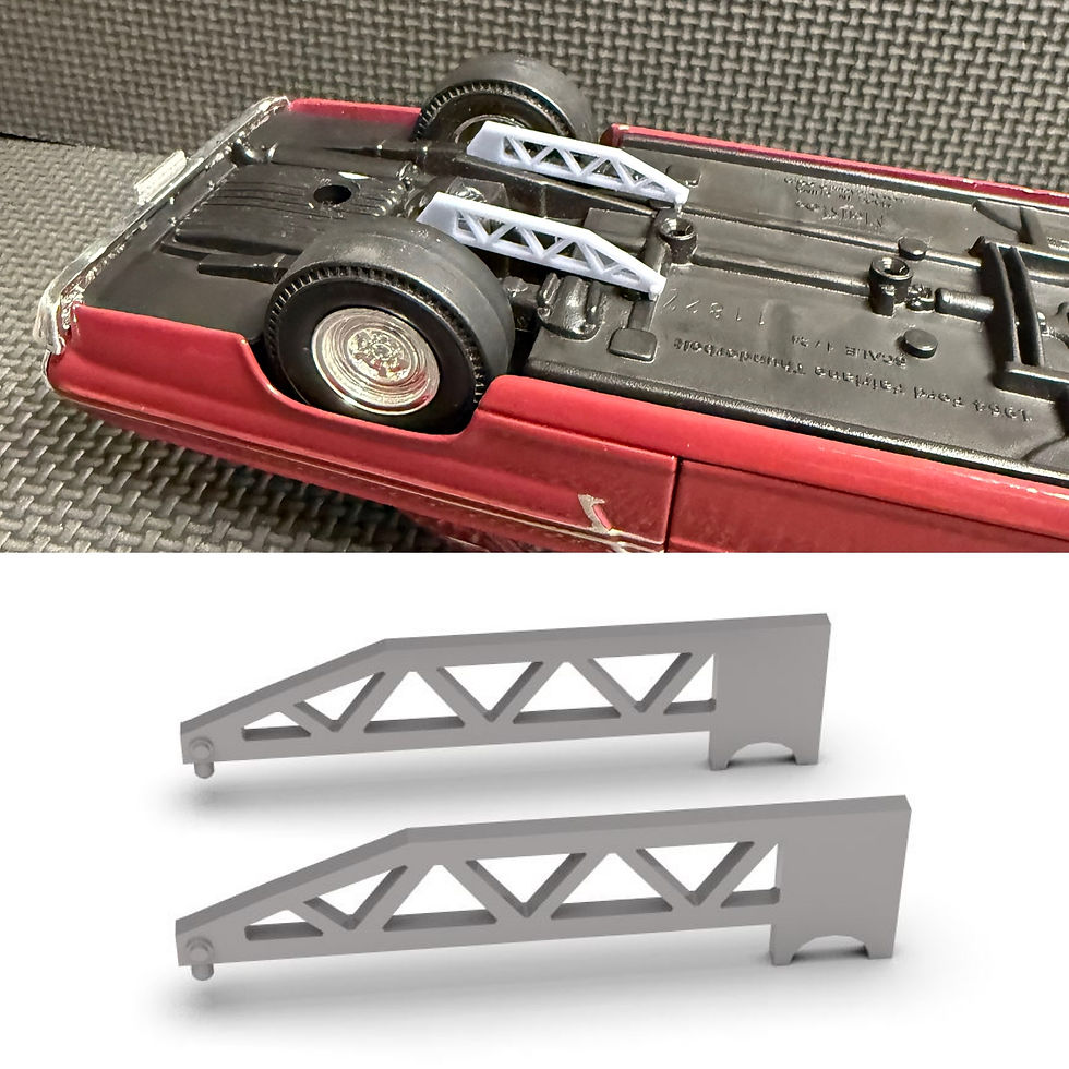 1:25 Lancer Ladder bars. Set of two | 3DScaleParts