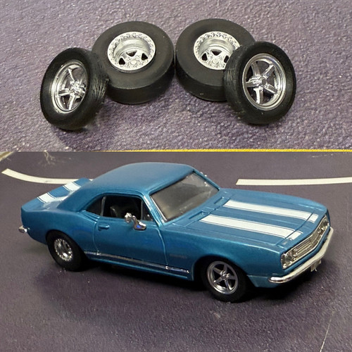 1:43 Weld Star 15” Rears and 16” fronts | 3DScaleParts