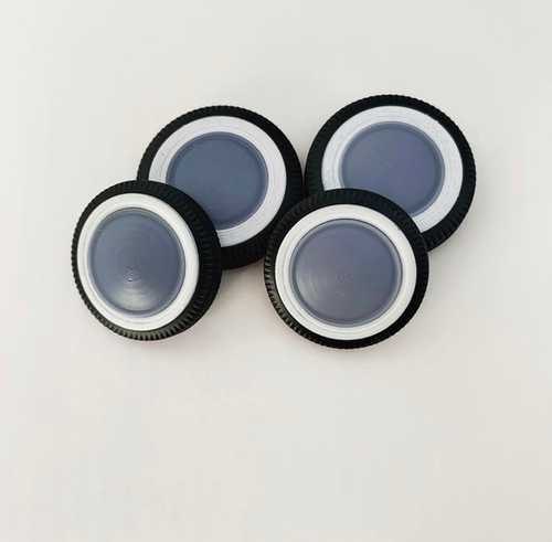 1:18 15” Moon style hubcap wheels whitewall tires | 3DScaleParts