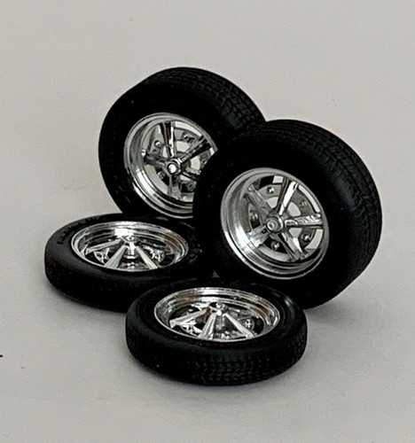 1:18 Raider wheels with big and little tires | 3DScaleParts