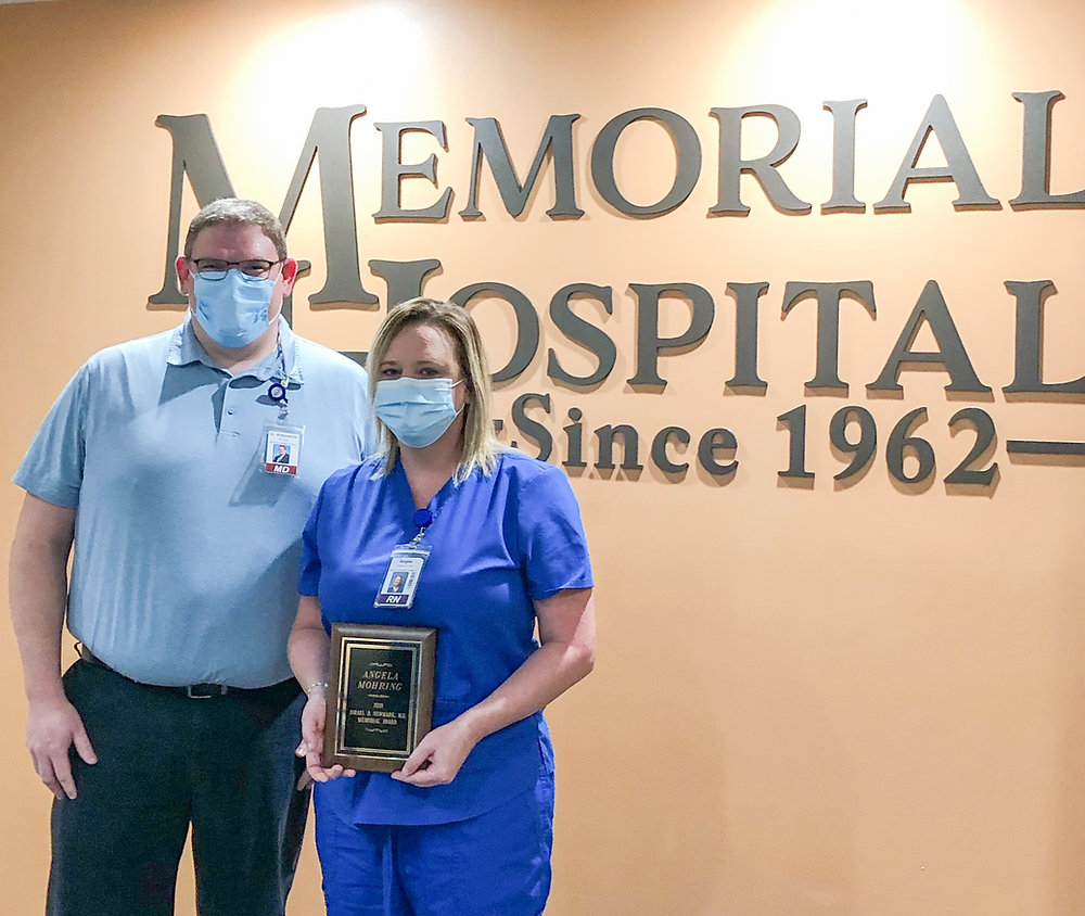 Memorial Hospital Service Awards & Newmark Award 2020