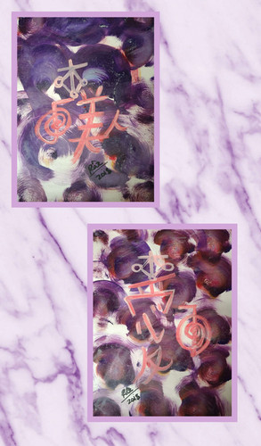 Defining Radiance Love Beauty pair of love paintings | Razarts