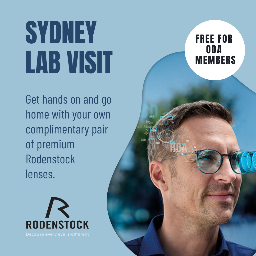 Sydney Rodenstock Lab Visit | ODA