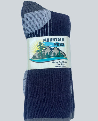 *Bulk Buy 2 Dozen* Men's Merino Wool Full Cushion Crew | honestinc.store