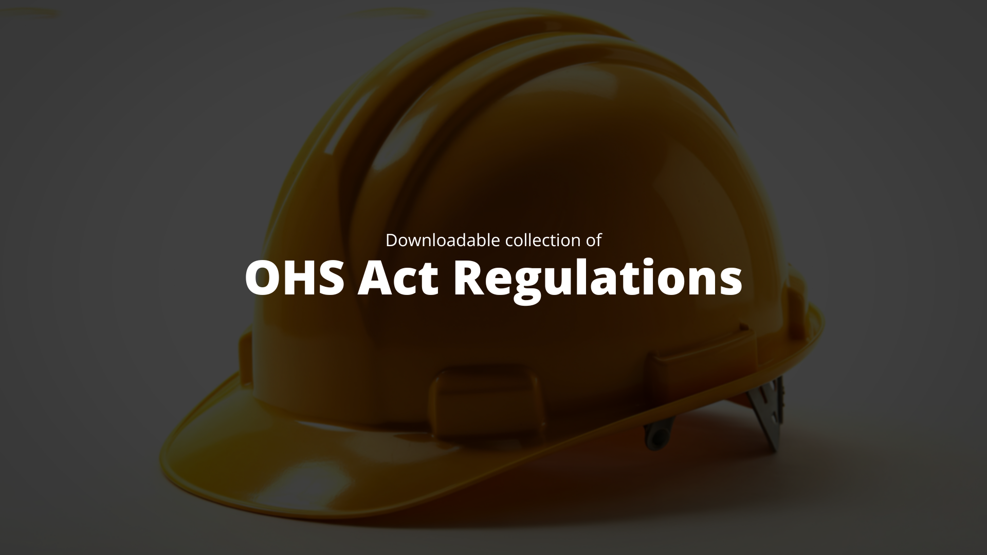 OHS Act Regulations You Must Know for the GCC Factories Exam: The ...