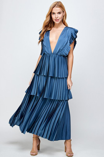 Pleats Layer Dress | Magnolia
