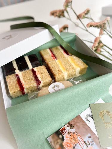 Wedding Cake Tasting Box | Birch House Bakery