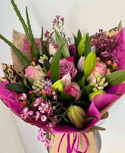 Spring Hand Tied Bouquet | Secret Flower Den