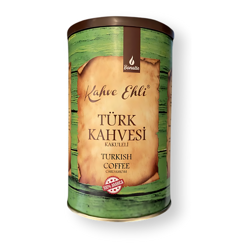 250g Turkish Coffee Can - Cardamom | Bonatte