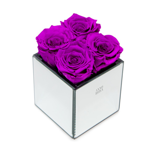 Purple Preserved Rose Box - Small | Pretty Petals & Co.