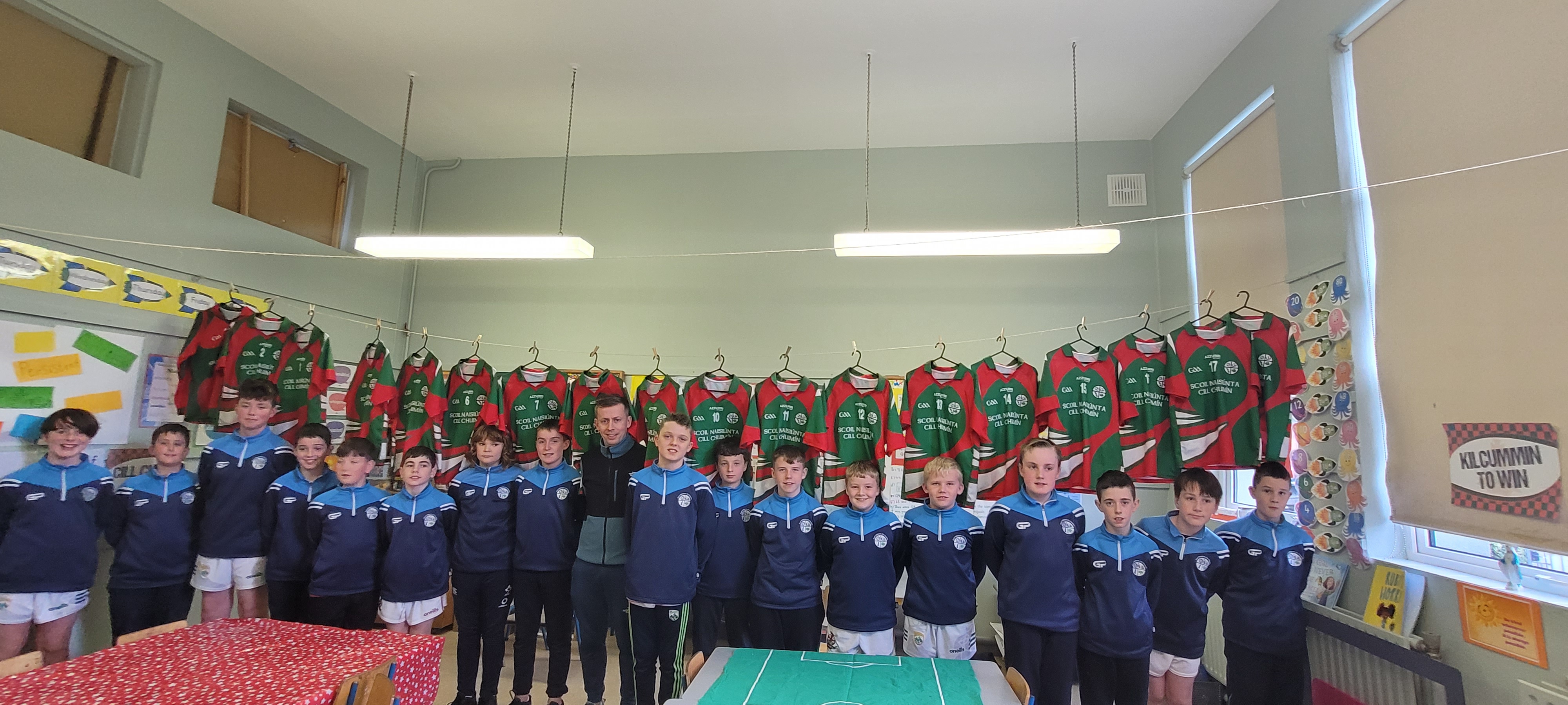 Excitement is buzzing around Kilcummin National School for the County Final