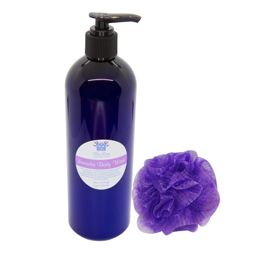Body Wash and Purple Loofa - 16oz | website