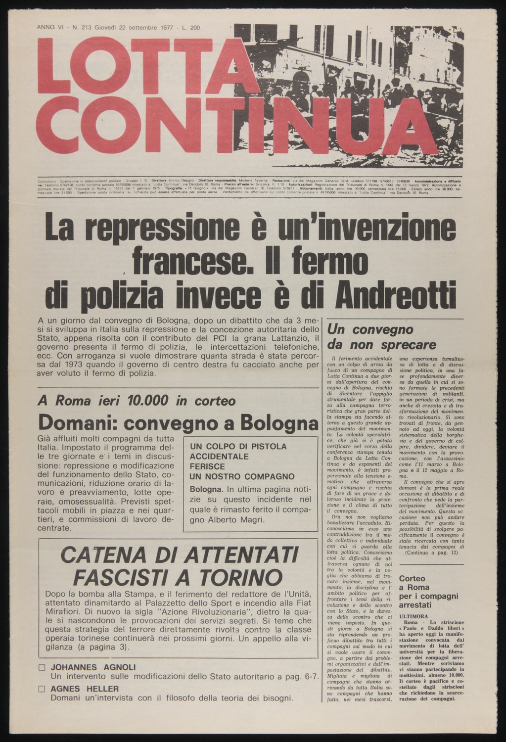 Lotta Continua | beinecke