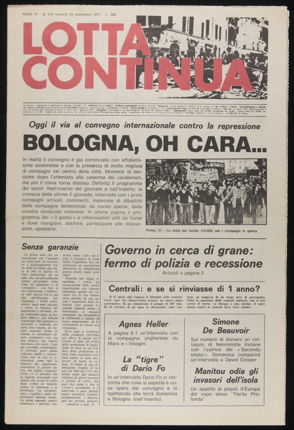 Lotta Continua | beinecke