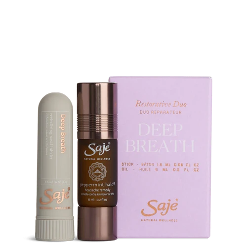 Saje Deep Breath 深呼吸套裝 | 花然茶語 Teaara