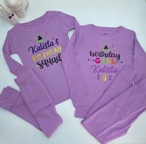 Personalized Birthday Pajamas | TheGlamorousElephant