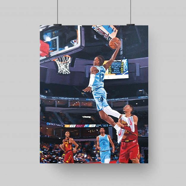 Ja Morant - Poster Print | Alyssa Falcao