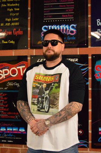 A - Simms 1970 Mag. Cover | Ron Simms Custom Cycles