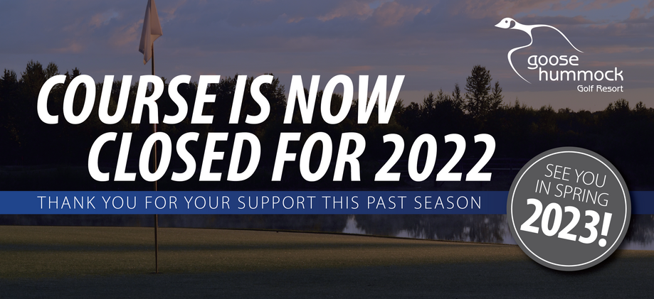 Golf Course | Goose Hummock Golf Resort