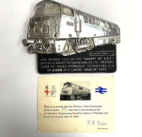 Swindon Works Western loco plaque_02