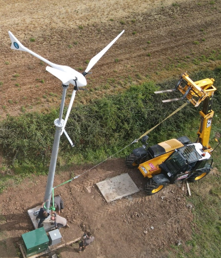 Wind turbines