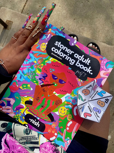 Adult Stoner Coloring Book Part Three | The Clawset