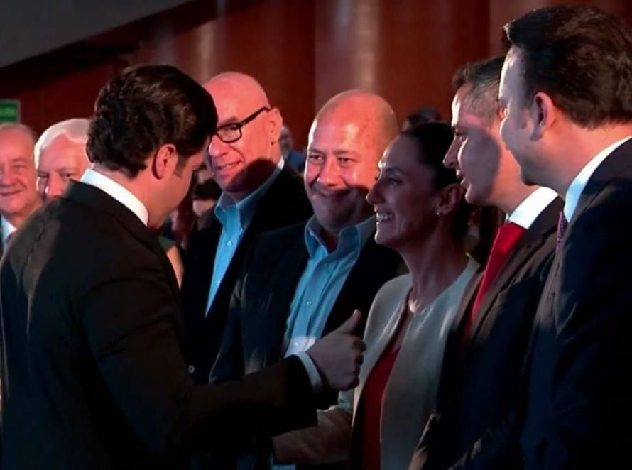 CLAUDIA SHEINBAUM EN MONTERREY. ACOMPAÑA AL GOBERNADOR EN SU PRIMER INFORME CLAUDIA SHEINBAUM EN MONTERREY. ACOMPAÑA AL GOBERNADOR EN SU PRIMER INFORME