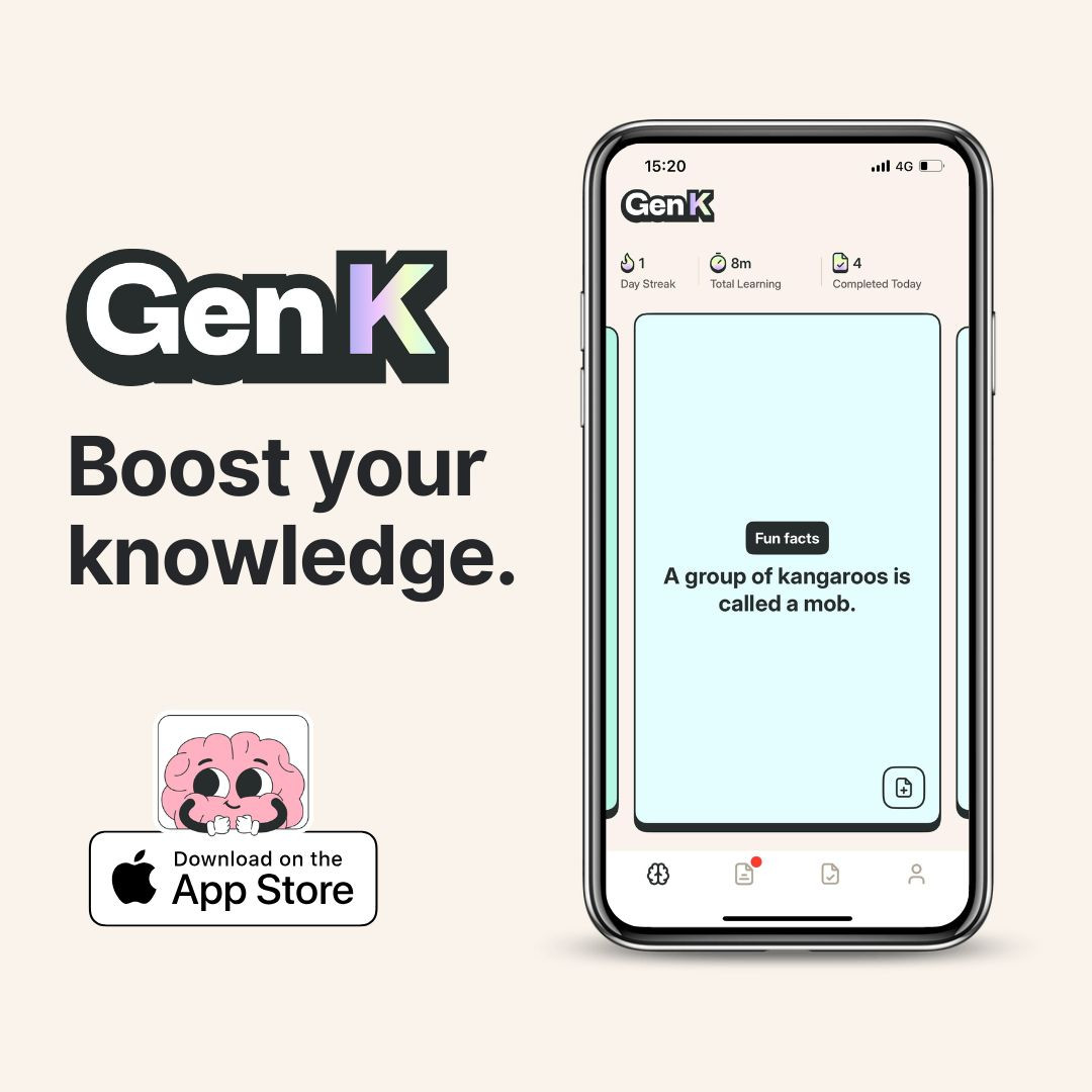 GenK Micro Learning App: Boost Your Knowledge