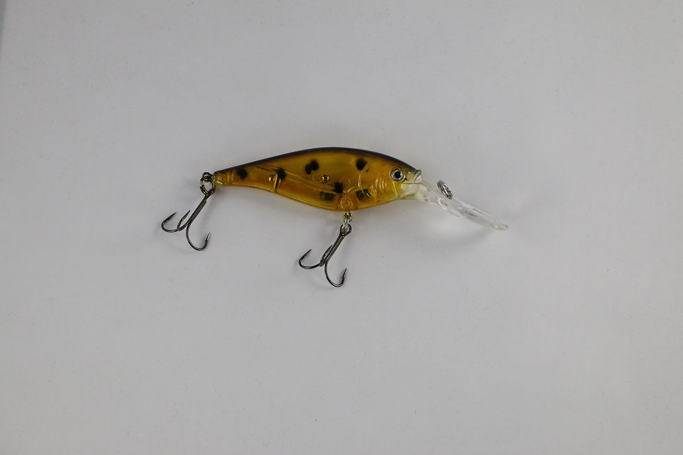 JT Custom Custom Flicker Shad Golden Muffin | M65 Baitshop II