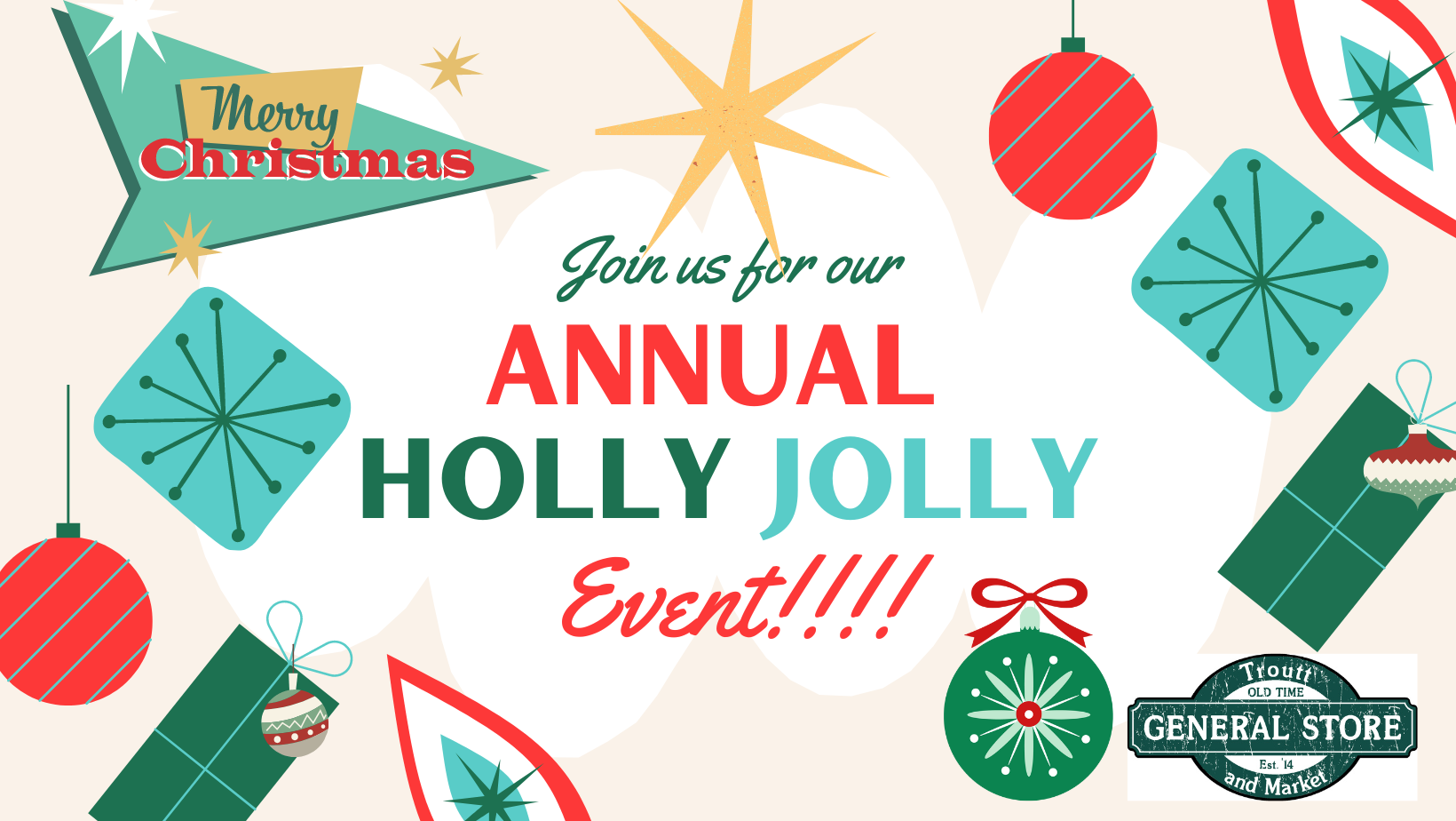 A Holly Jolly Day to you!!