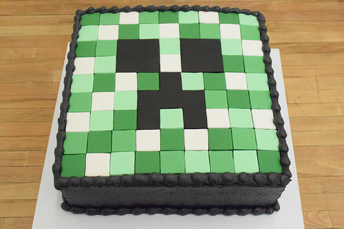 Creeper Cake | sugarbabiesbakeshop