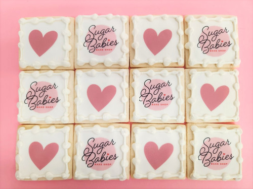 12 Edible Print Image Cookies | sugarbabiesbakeshop