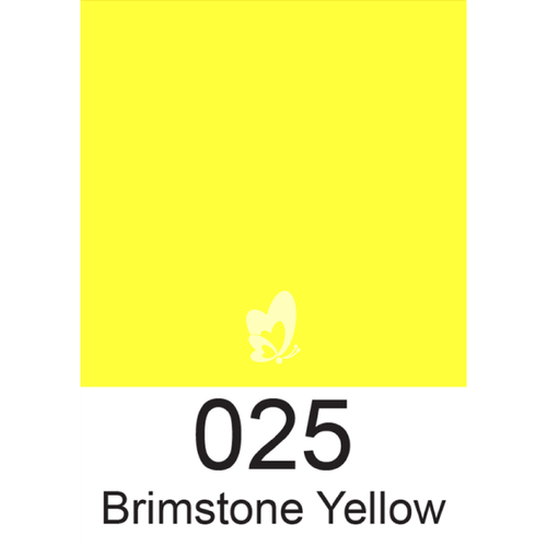 VINYL STICKER KISS-CUT & PEEL - BRIMSTONE YELLOW 025 | vzprint (online)