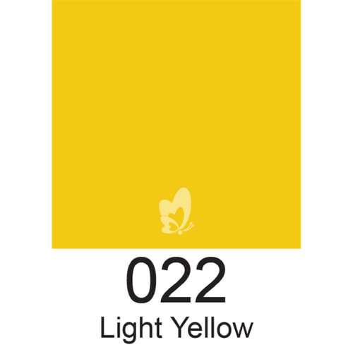 VINYL STICKER KISS-CUT & PEEL - LIGHT YELLOW 022 | vzprint (online)