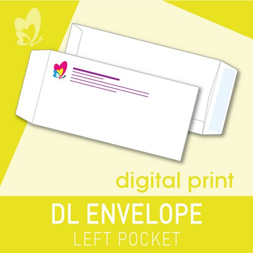 White Envelope (Digital Print) - DL