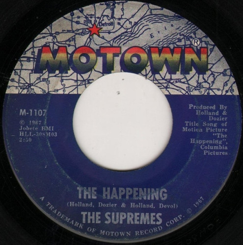 The Supremes – The Happening / All I Know About You | Marigold Records