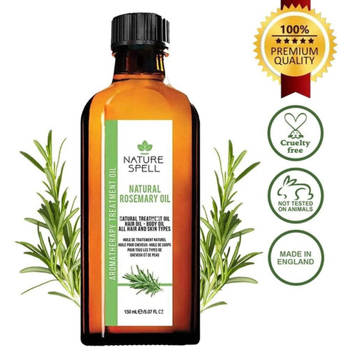 Nature Spell Rosemary Oil - 150ml - For Hair Growth And Skin | Beauty ...