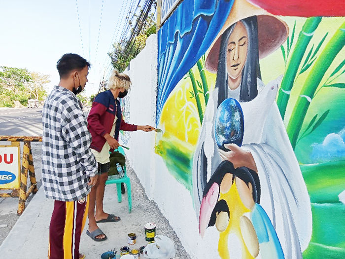 Murals depict evils of CPP-NPA-NDF