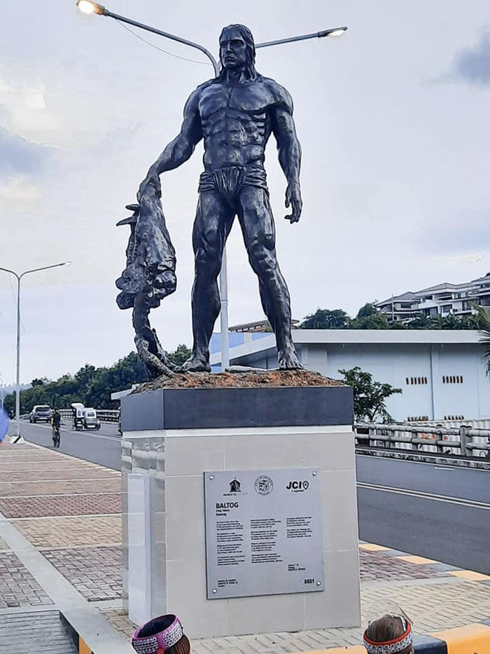 Legazpi City’s ‘Baltog’ statue unveiled