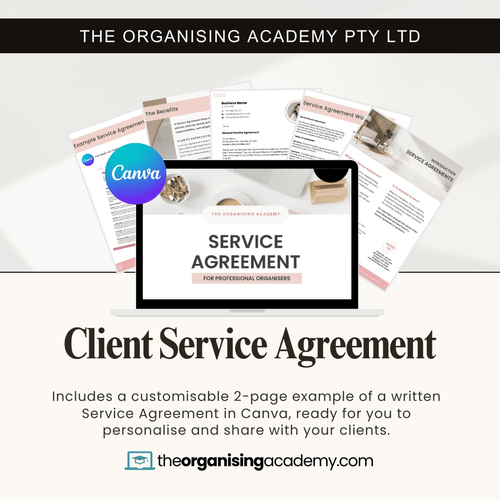 Client Service Agreement | Organising Academy