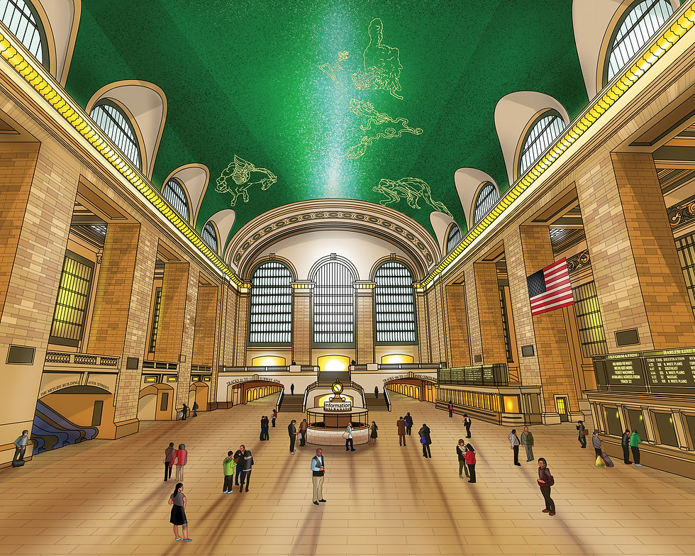 Grand Central Terminal Art Print | Color Our Town