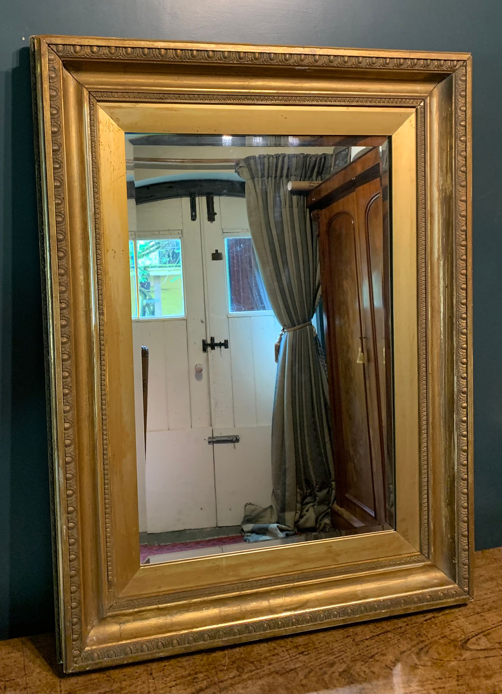 Large Gilt Frame with Bevelled Mirror. | Malthouse Interiors