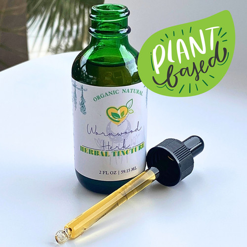 Wormwood Herb Tincture Organic Natural Liquid Herbal Drops 2 FL OZ ...