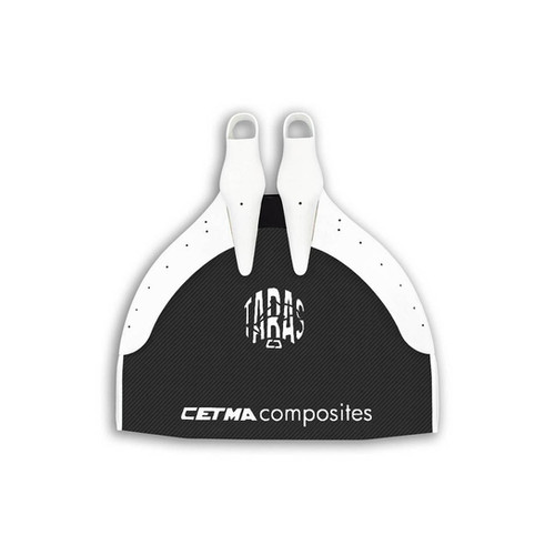 CETMA Composites Carbon Monofin Taras White 39/40 stiffness 1.5 | FAM
