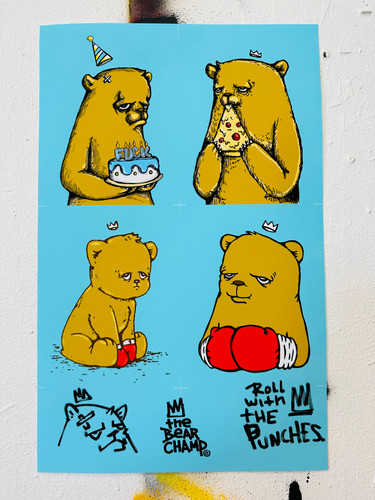 JC Rivera 'Greatest Hits - Volume 1' - Artist Proof of all 4 Prints ...