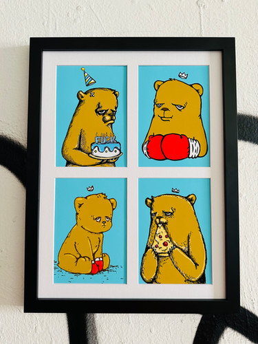 JC Rivera 'Greatest Hits - Volume 1' - All 4 Prints! | The Bear Champ