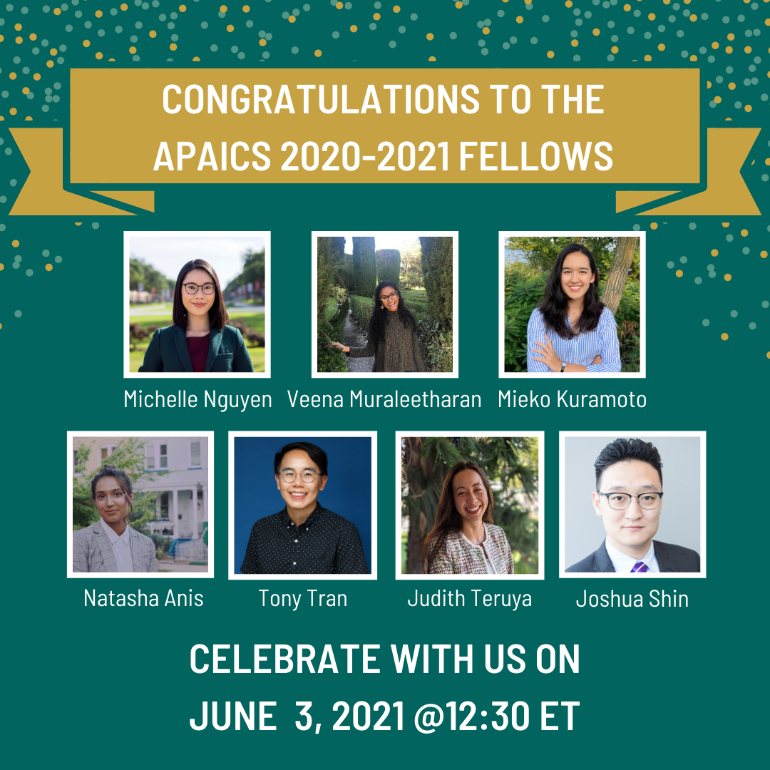 2020-2021 Congressional Fellowship Graduation | APAICS